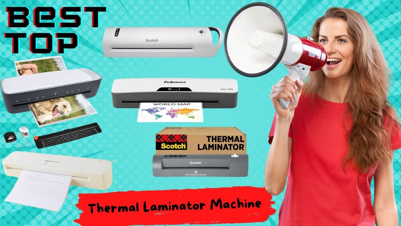 Best Top 5 Thermal Laminator Machine Review On YouTube - YouTube