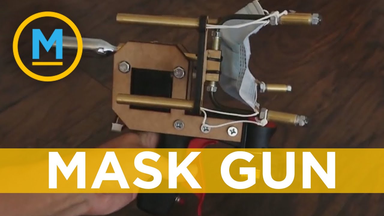 @allenpan created a mask-shooting gun that really works | Your Morning ...