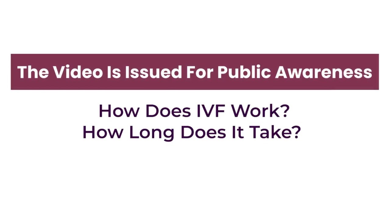 How does IVF Work & how long Does it take? know the IVF Process from 𝐃𝐫 ...