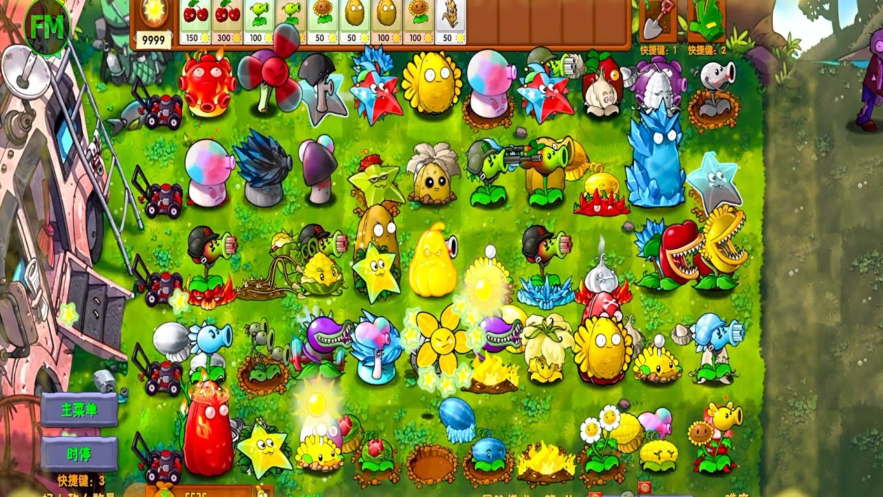 Pvz Fusion Edition Strategy Gameplay| Plants Vs zombies Mod | Pvz Hack ...