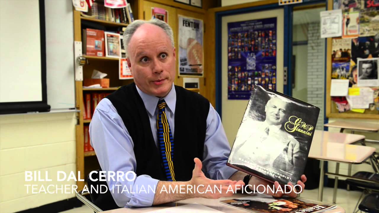 Bill Dal Cerro, Italian American afionado - YouTube