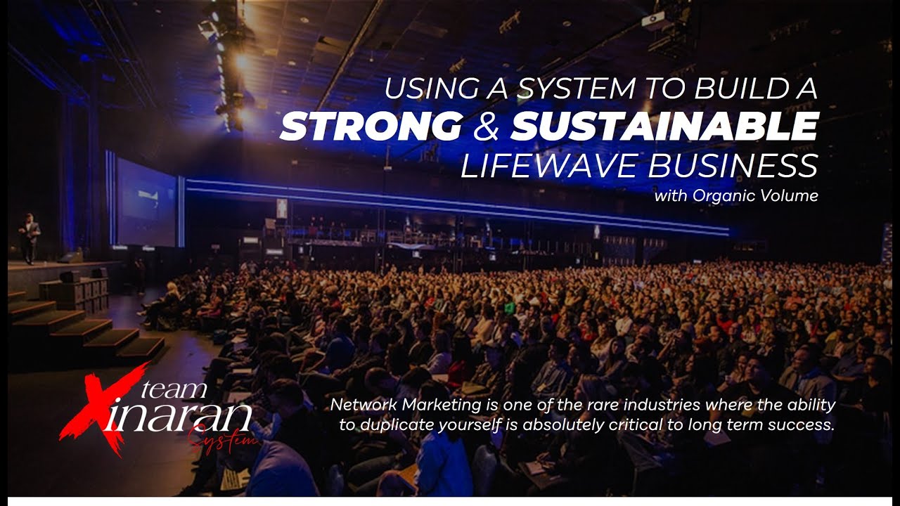 Using A System To Build A Strong & Sustainable LifeWave Business - YouTube