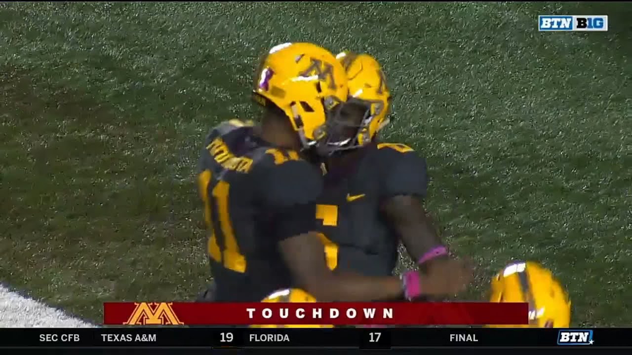 Tyler Johnson's 28-Yard Touchdown vs. Michigan State - YouTube