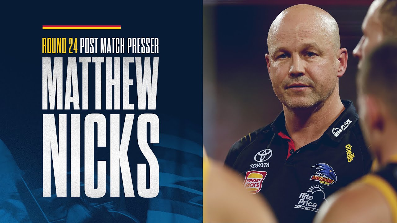 Matthew Nicks Post-Match: R24 - YouTube