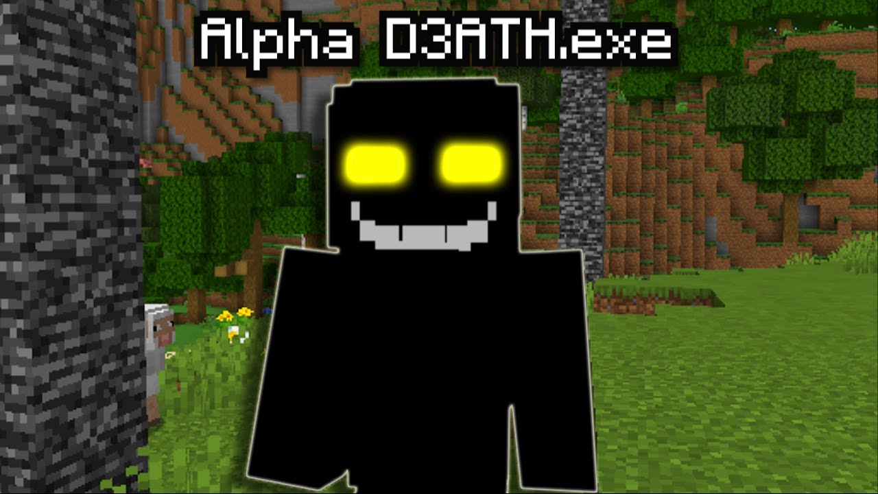 Minecraft Alpha D3ATH.exe is TERRIFYING... - YouTube