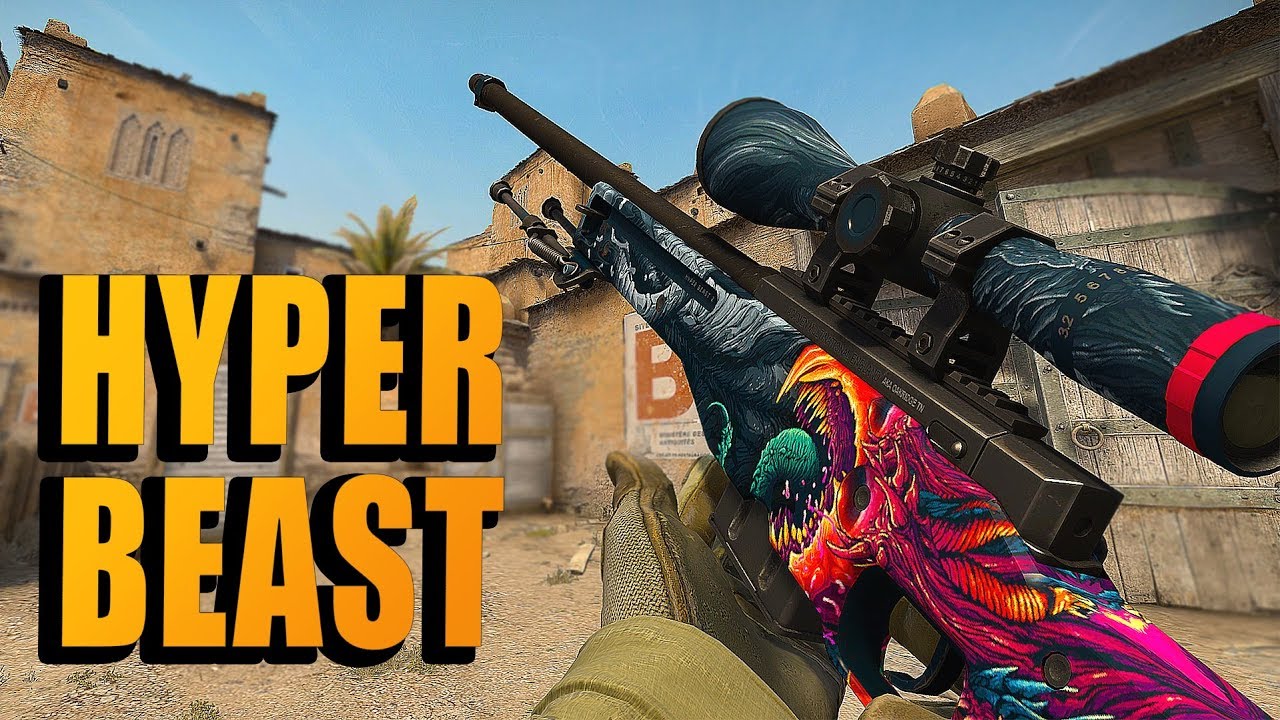 CSGO - AWP | Hyper Beast Gameplay [Factory New] - YouTube