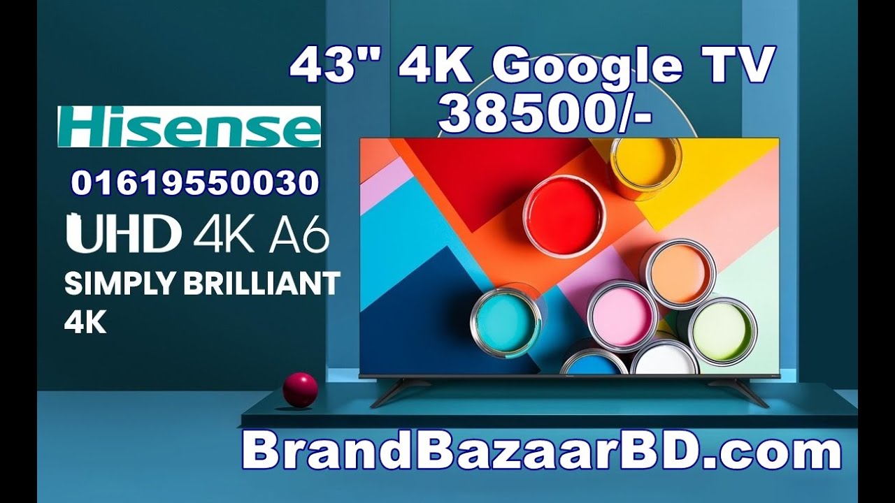 Hisense AC Price in Bangladesh 2024 | Hisense 4K Google TV Price in ...
