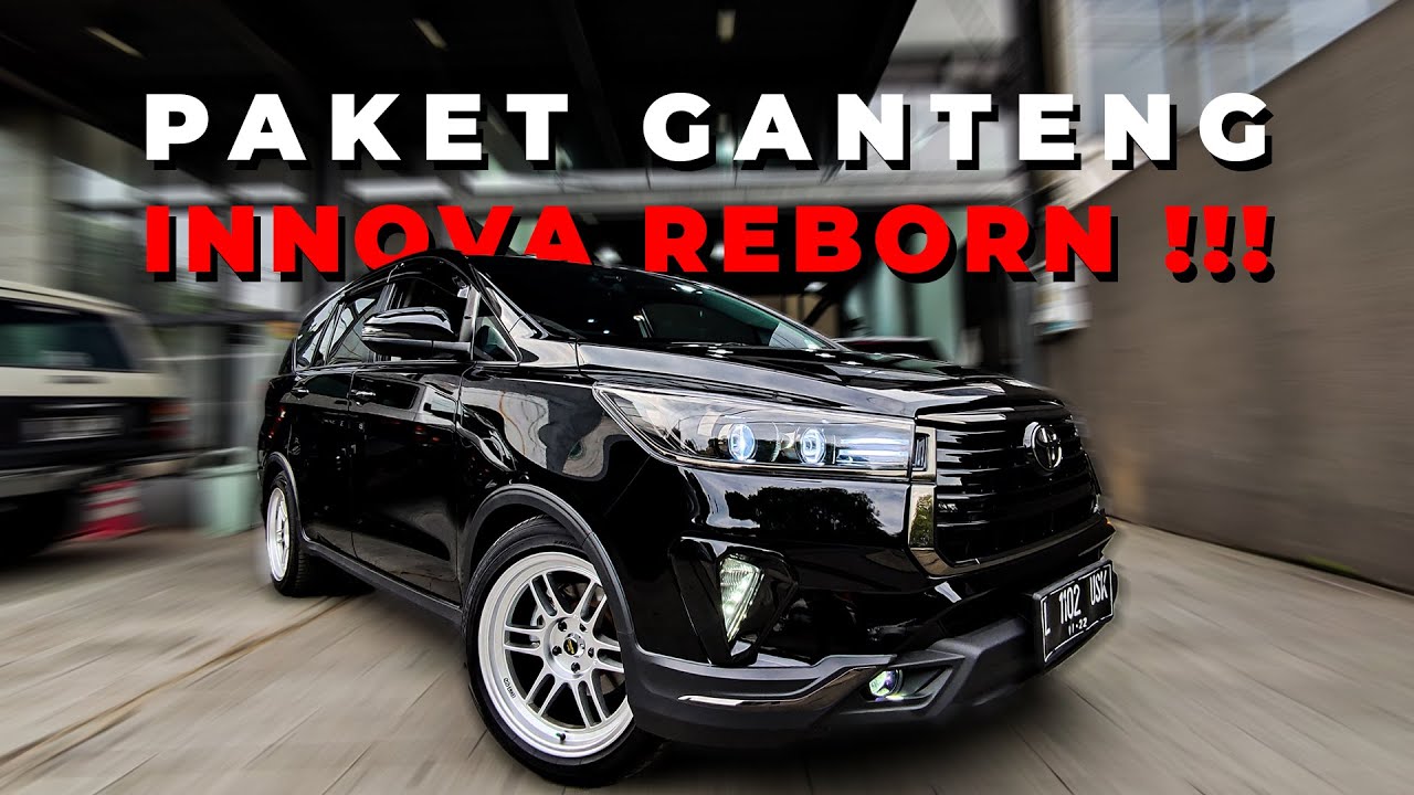 FULL BLACKCHROME EXTERIOR INNOVA REBORN !!! - Modifikasi INNOVA REBORN ...