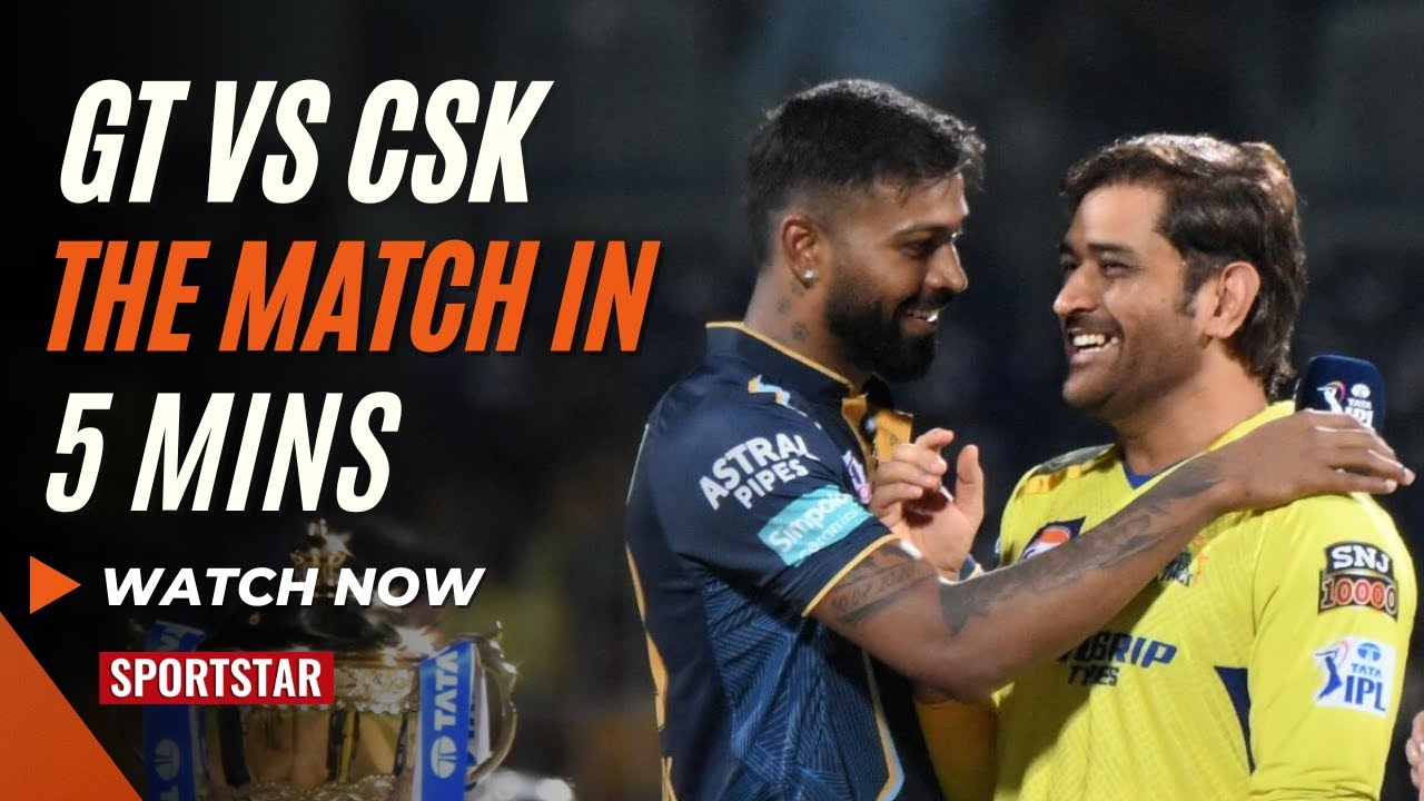 GT vs CSK match analysis in five minutes - YouTube
