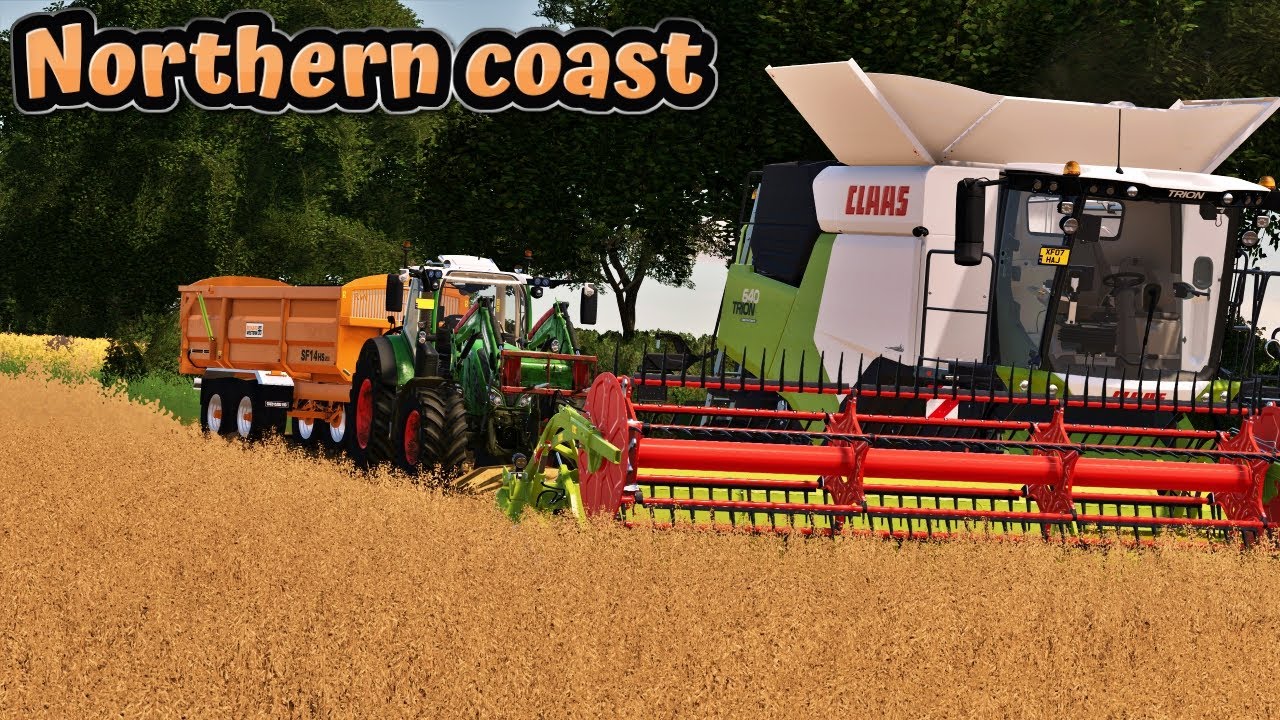 #Farming #fs22 going to be a busy day on the northern coast (pc) - YouTube