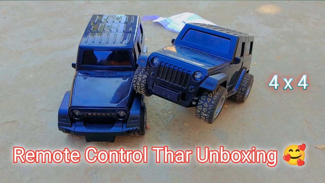 Remote Control Thar Unboxing 🥰 Review || Aditya Experiment - YouTube