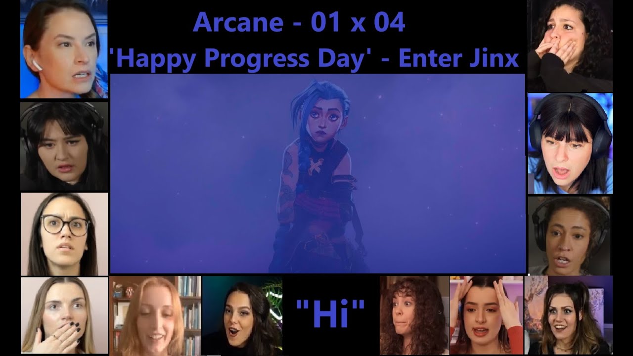 The explosive intro of Jinx from Arcane - 01 x 04 - 'Happy Progress Day ...