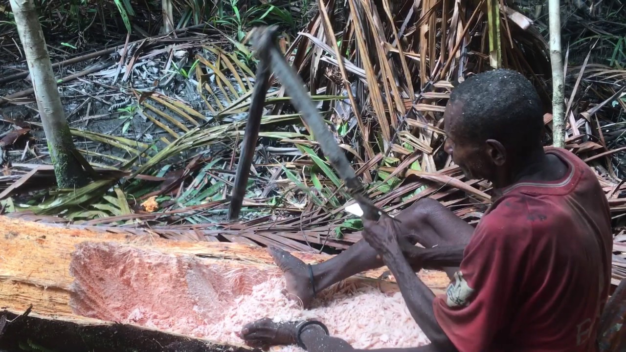 Process of making sago - YouTube