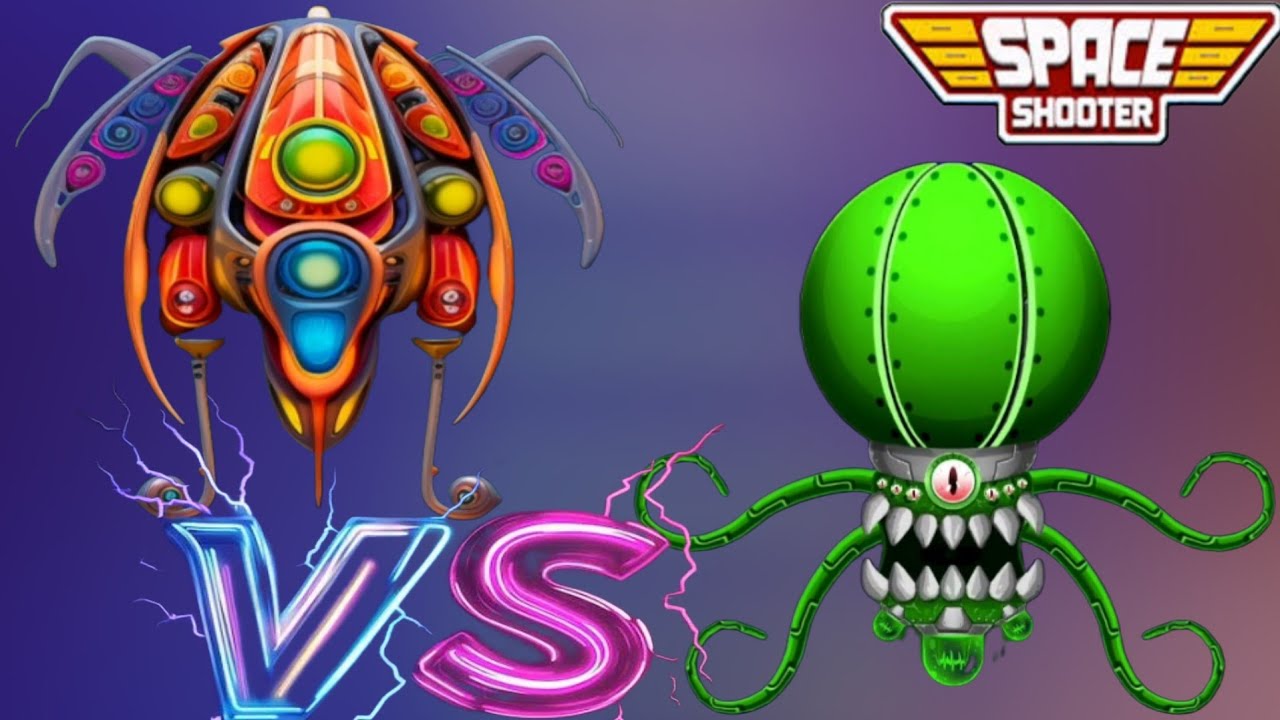 SPACE GALAXY INVADER BOSS FIGHT WITH ALL SHIP AND GALAXY SPACE SHOOTER ...