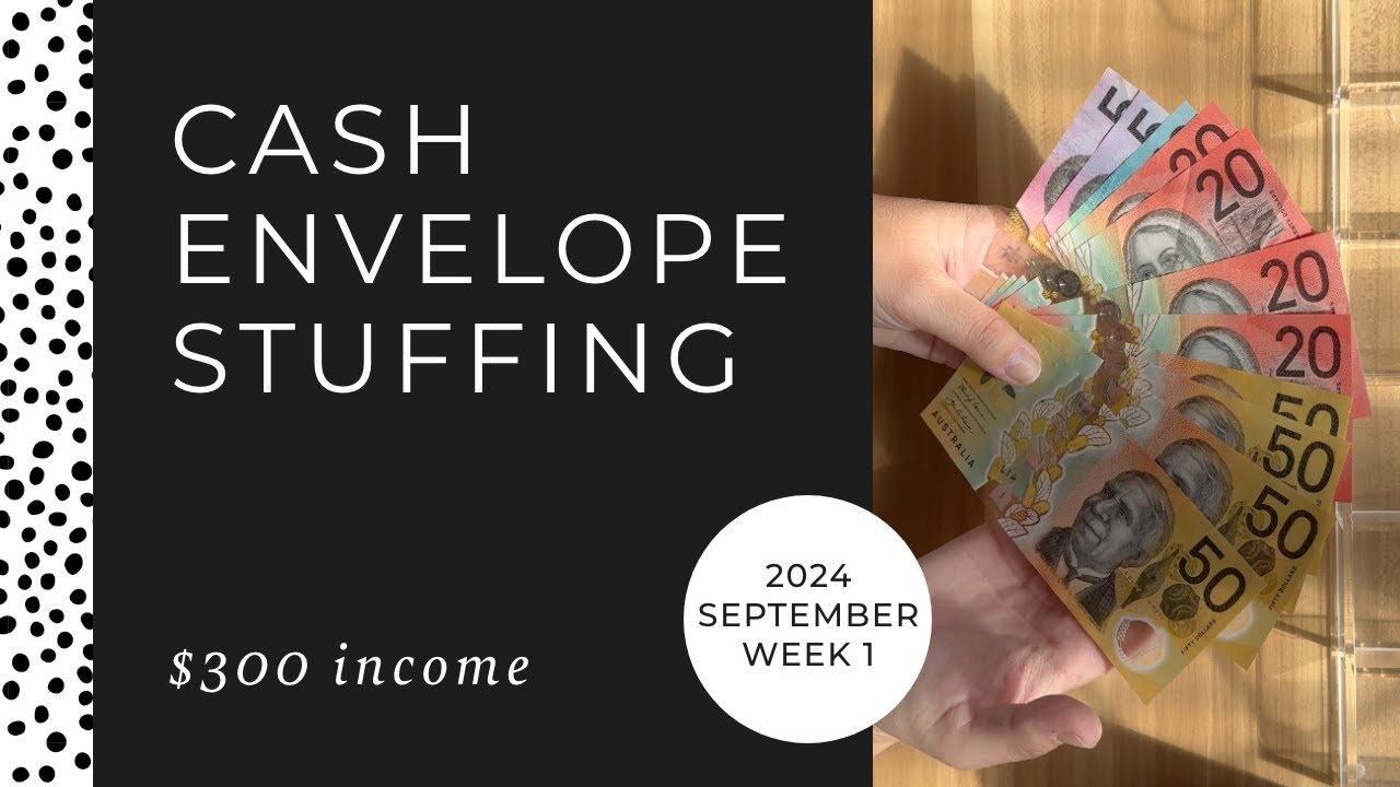 $300 Cash Stuffing Income 🤑 | September W1 2024 | Budgeting, Money ...