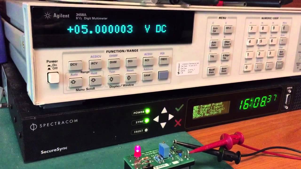 Voltagestandard.com 5V reference - YouTube