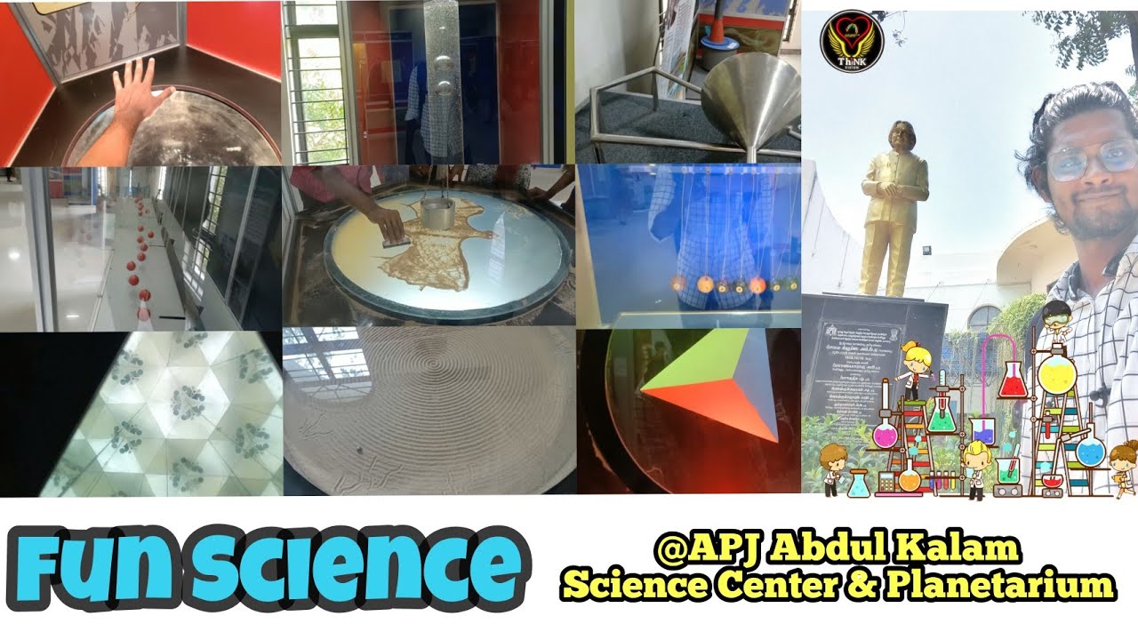 Fun Science | APJ Abdul Kalam Science Center & Planetarium | vlog ...