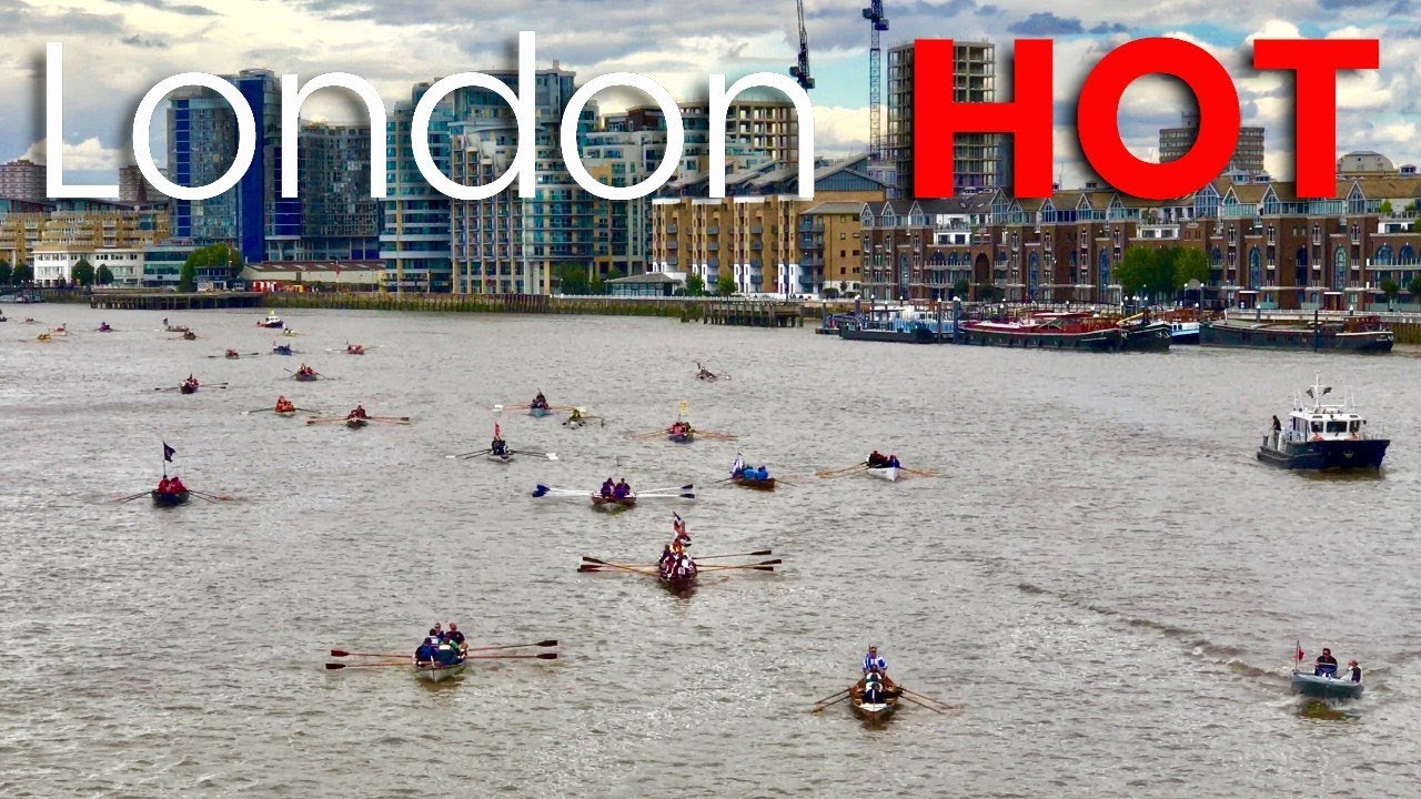 Spectacle of London’s River Thames 'Great River Race' 2017 - YouTube