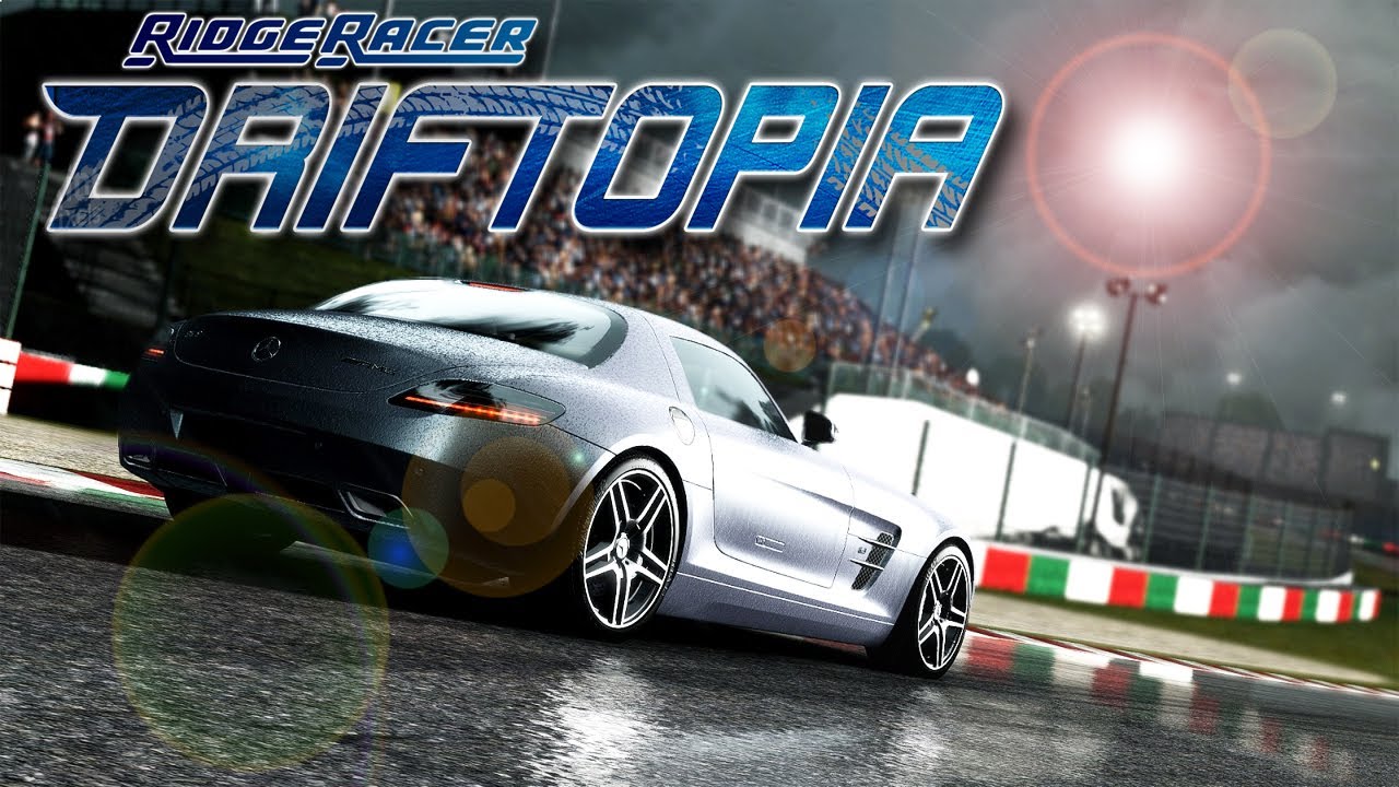 RIDGE RACER Driftopia - First Try/Gameplay! (Timed Challenge & Spirit ...