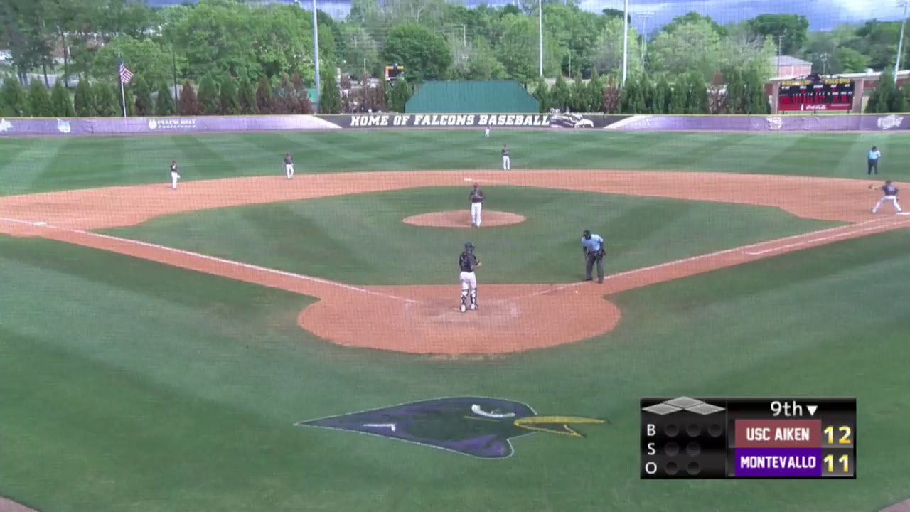 Montevallo Baseball vs. USC Aiken (Game 3) - YouTube