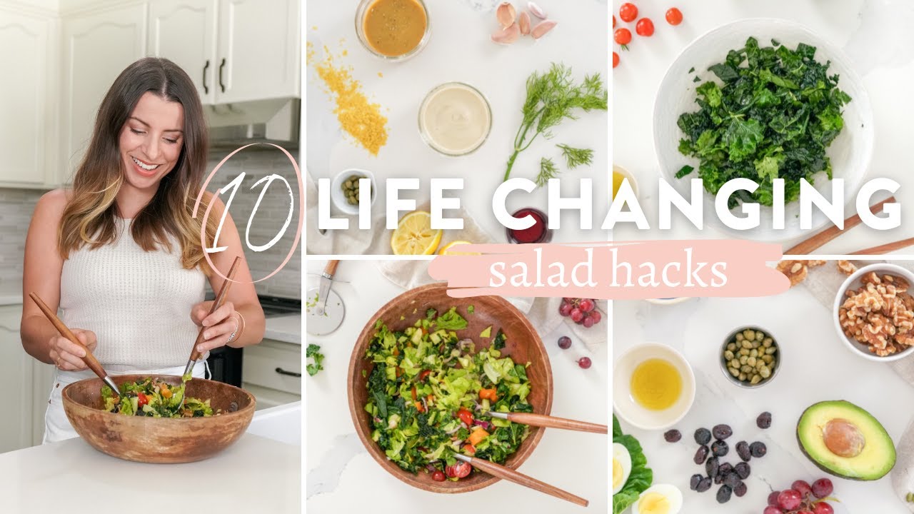 10 *LIFE CHANGING* SALAD HACKS | How To Make Salads That Don't Suck ...