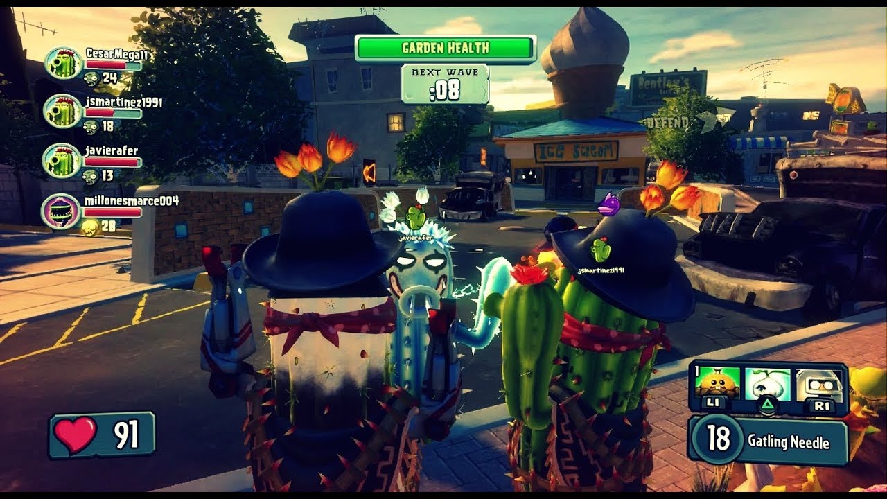 PLANTS VS ZOMBIES GARDEN WARFARE GARDEN OPS - YouTube