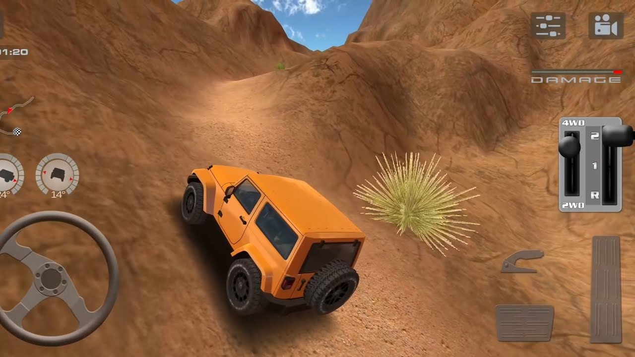 Offroad Drive :Desert - Jeep Wrangler Level 8 - YouTube