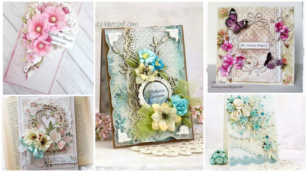 Beautiful & #Romantic Greeting Card #Designs for Women/Elegant Flowery ...