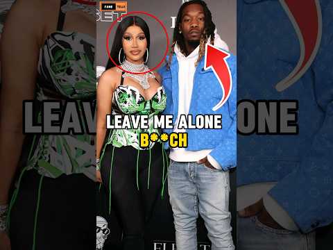 why Offset did that to cardi b😞💔#shorts