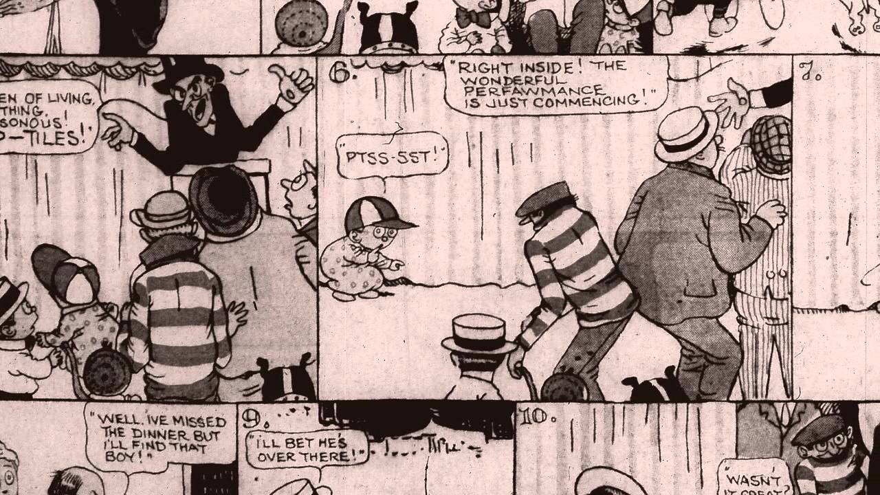 Interview with James Swinnerton, Cartoonist - YouTube