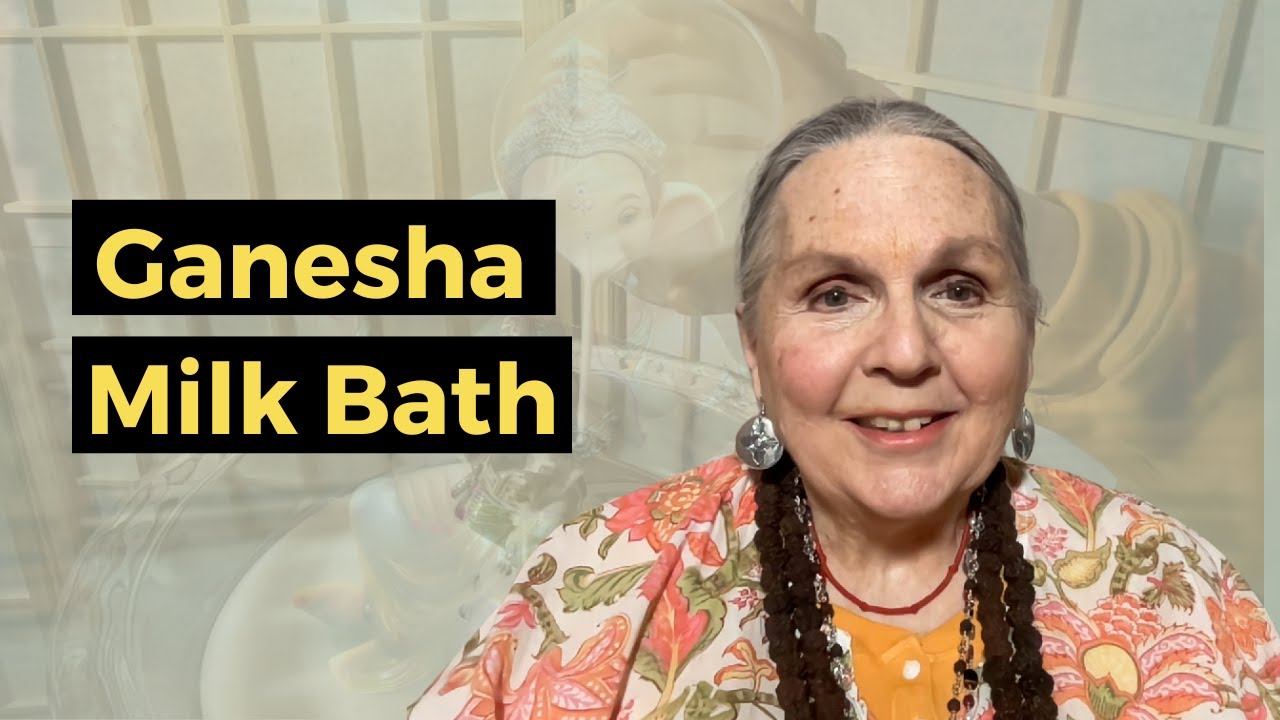 Divine Blessings in Every Drop: Experience Ganesha Milk Abishekam for ...