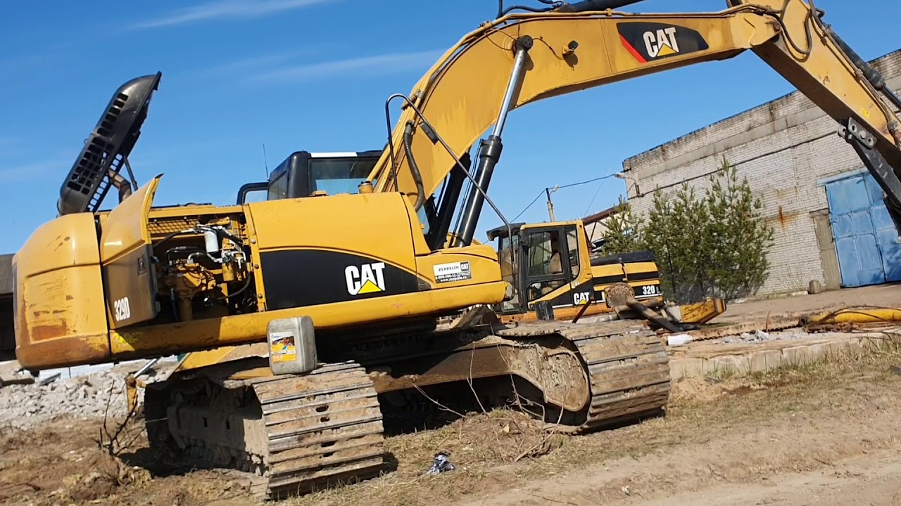 Cat 329 отказ толивной форсунки. - YouTube