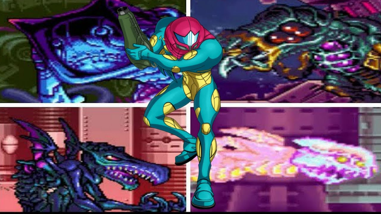 Metroid Fusion All Bosses No Damage - YouTube
