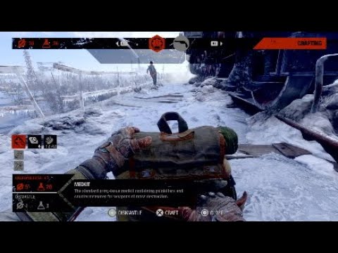 Metro exodus How to use backpack - YouTube