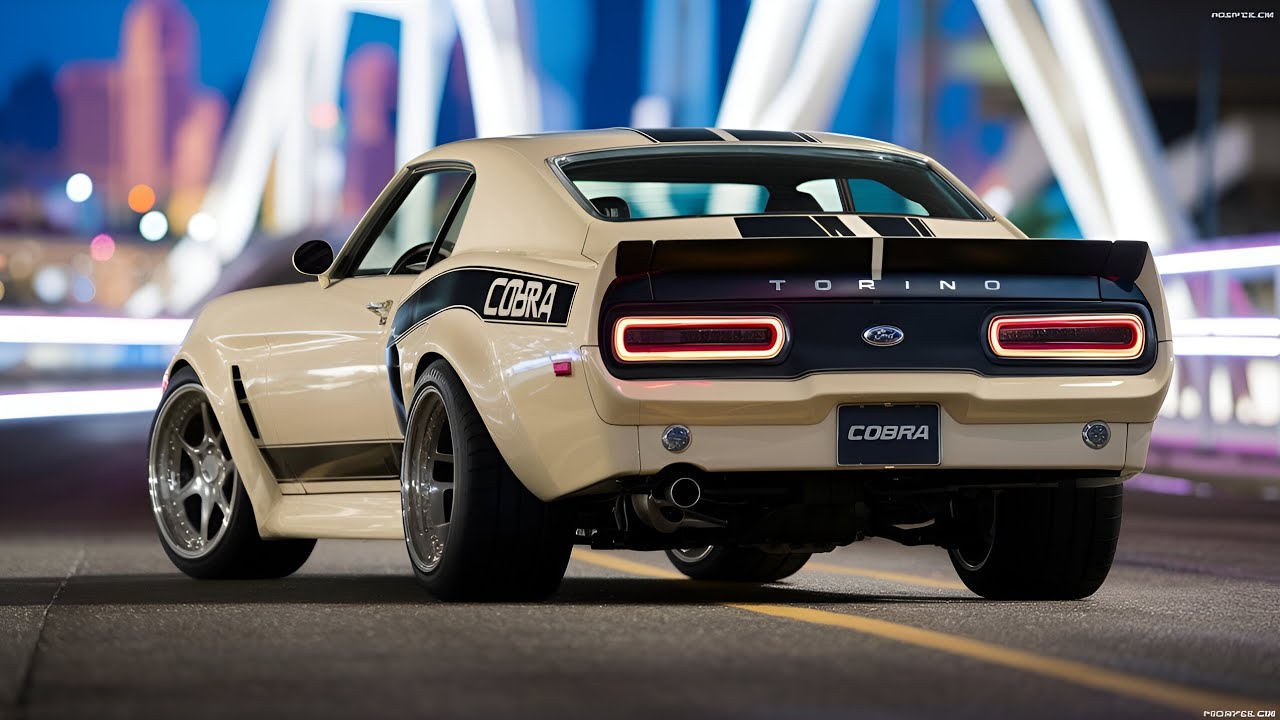 "The all of new 2025 Ford torino cobra offically revealed first look ...