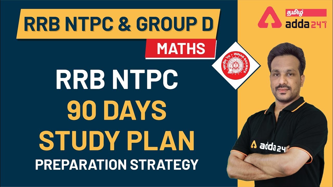 90 Days Study Plan | Preparation Strategy | RRB NTPC 2020 - YouTube