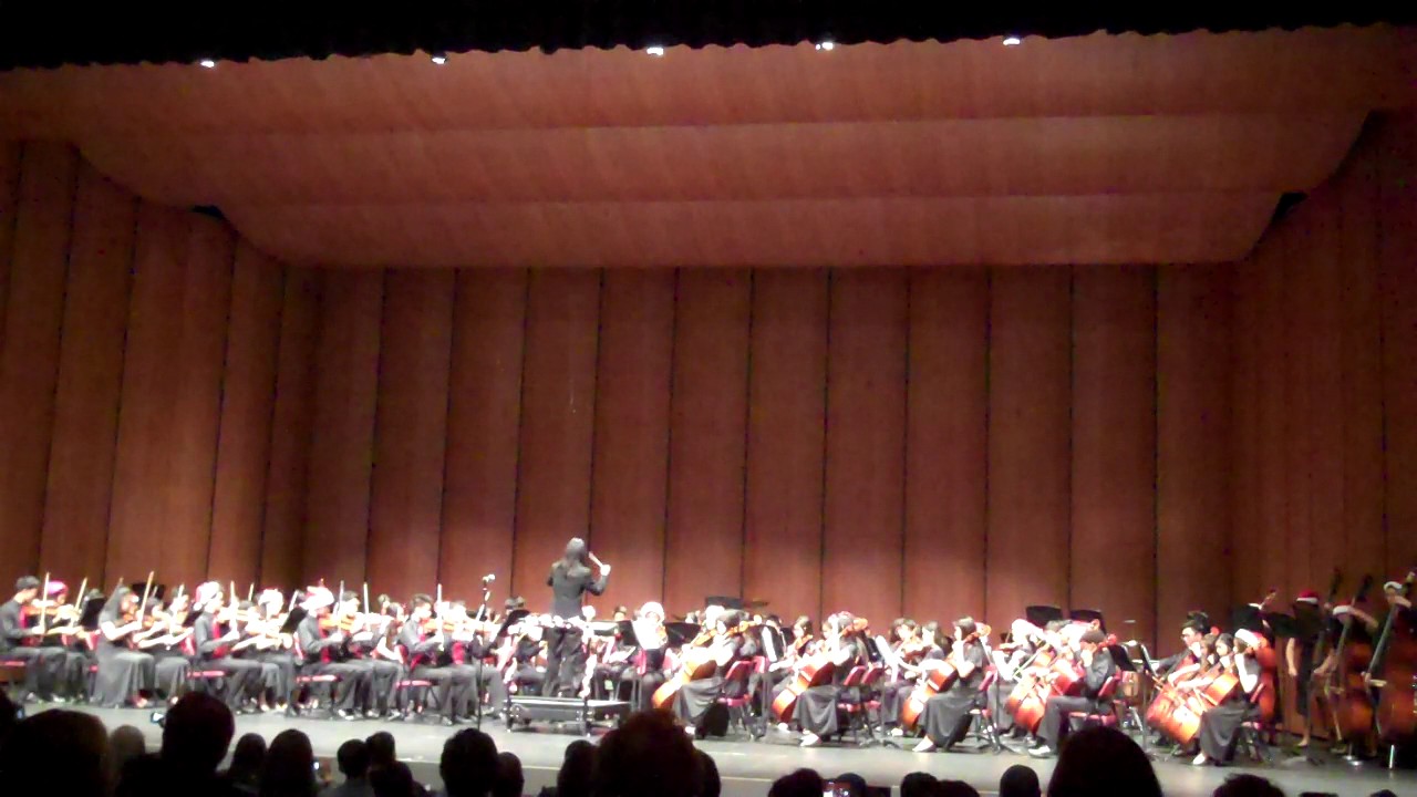 Arcadia High School Orchestra 1 Performing Arts Center Silent Night ...