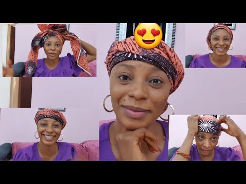 1 Ankara Scarf, 6 Easy Head Wrap Styles // Mary J Black