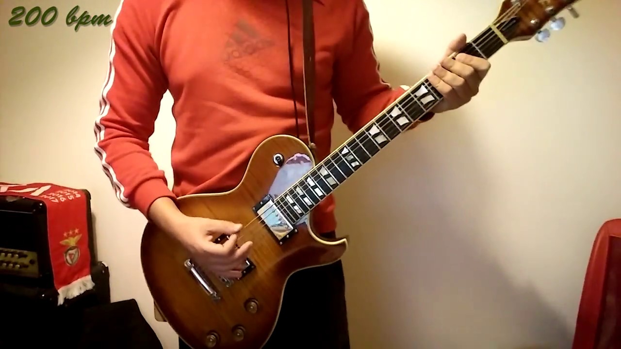 #5c - 16th to 8th note gallop w/ rests - 200 bpm -Metal Rhythm Extreme ...