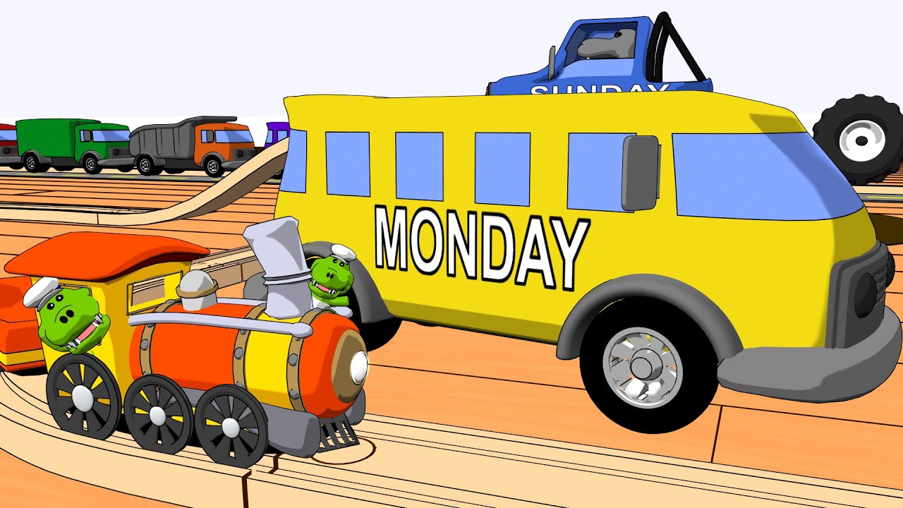 Learn with Teeter Taught Animation | Days of the Week, ABCs, Colors ...