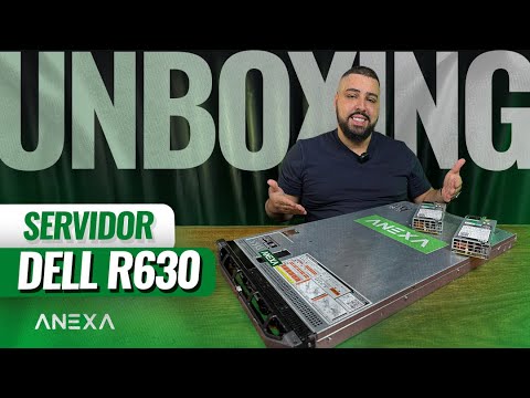 UNBOXING SERVIDOR DELL R630 - ANEXA TELECOM - YouTube