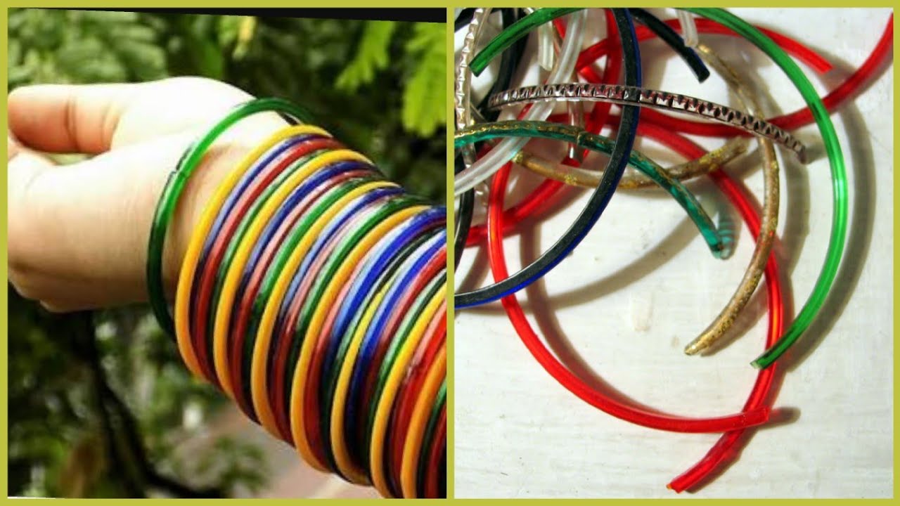 Reuse your broken bangles with this small tip - YouTube