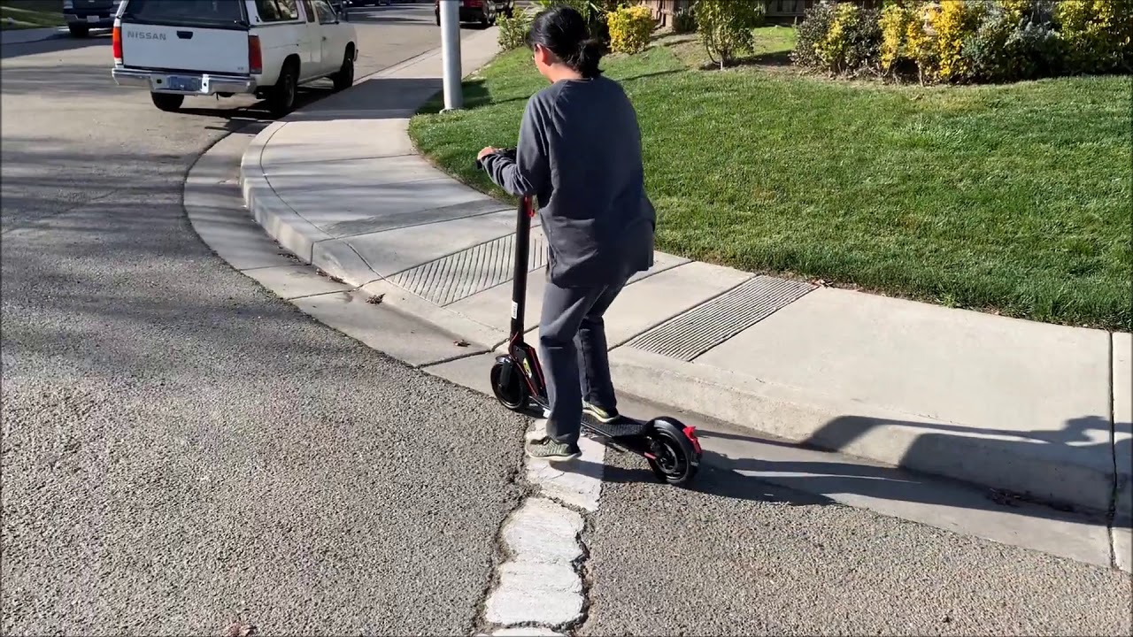 WOW! I Can't believe the power on this... Electric Scooter GoTrax Rival ...