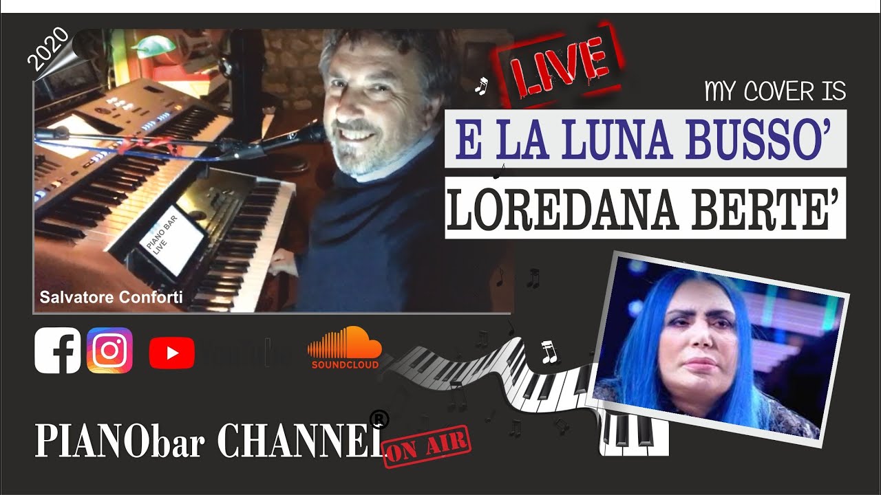 E LA LUNA BUSSO' (cover) su Yamaha Genos e Korg Pa4x - YouTube
