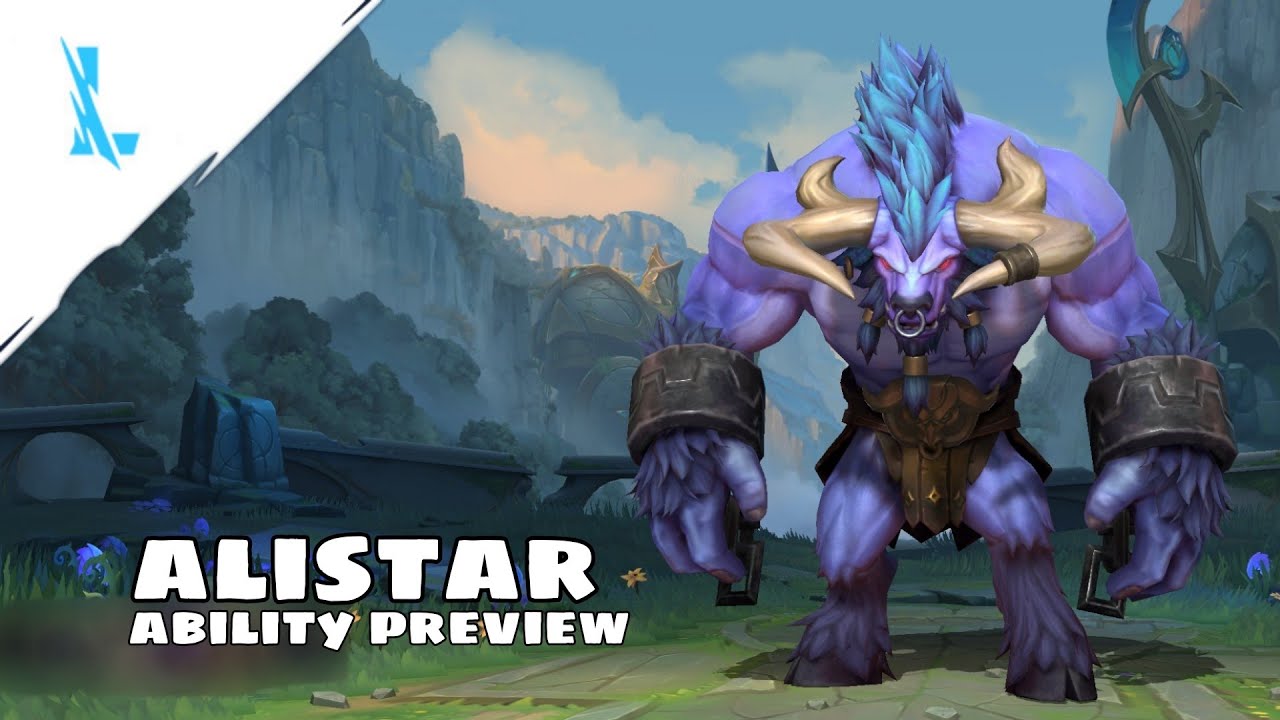 ALISTAR Ability Preview | WILD RIFT - YouTube