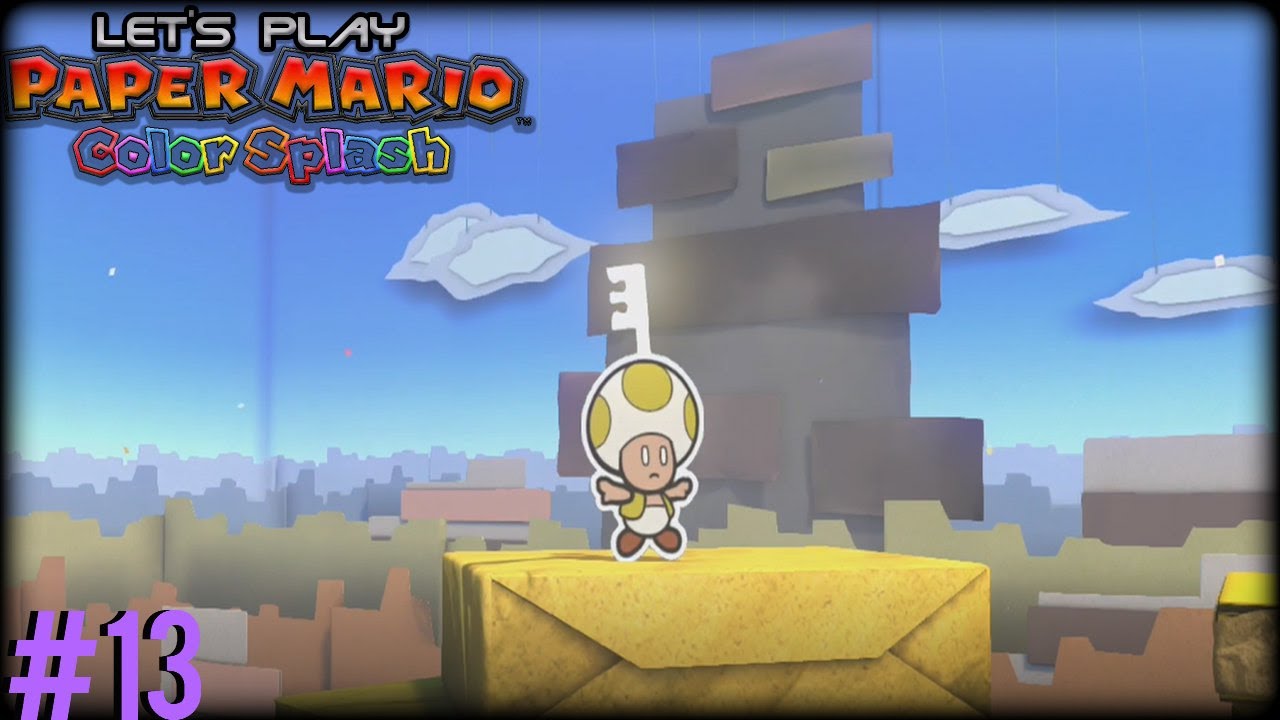 Final Chosen Toad!! | Paper Mario Color Splash Episode 13 | w/Proxify ...