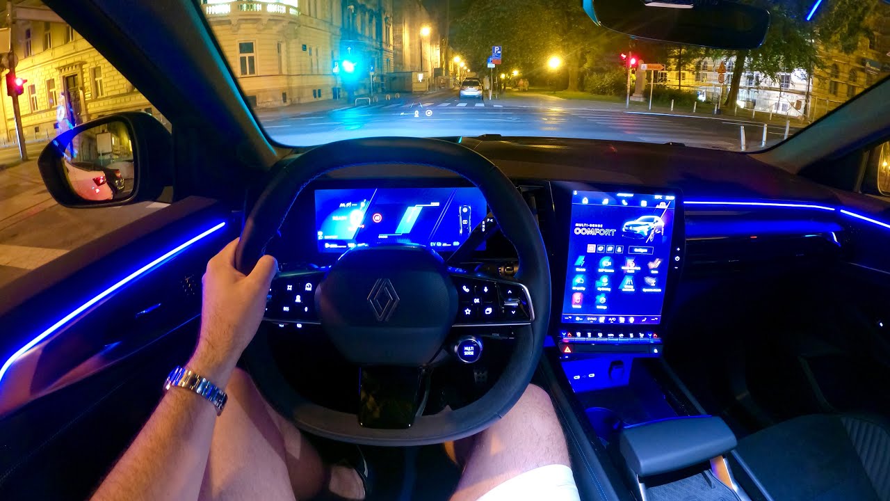 New RENAULT RAFALE 2025 - NIGHT POV test drive (PURE DRIVING) FULL ...