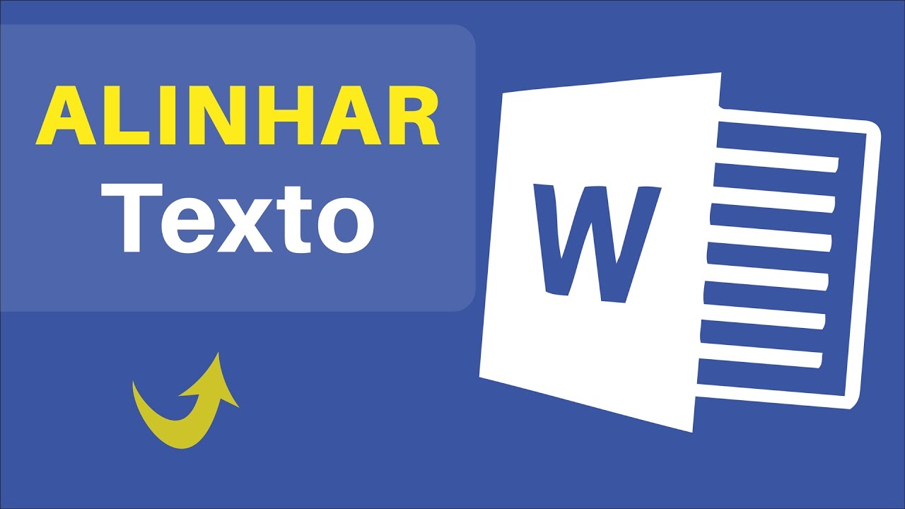 Como ALINHAR Texto no Word e Melhorar a Leitura - YouTube