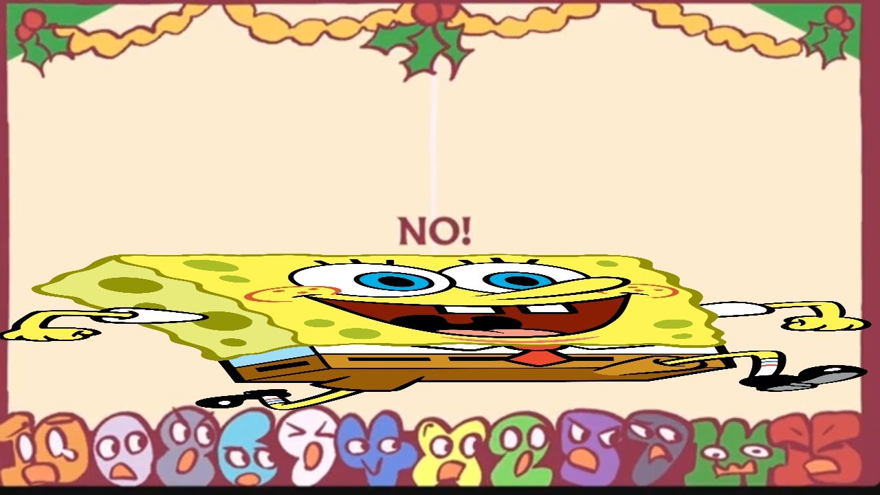 SpongeBob sings Counting on Christmas - YouTube