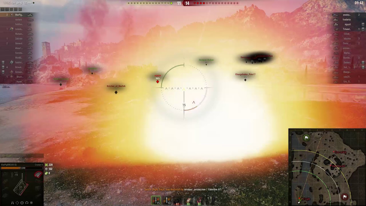 World Of Tanks: Cruiser II Comeback - YouTube